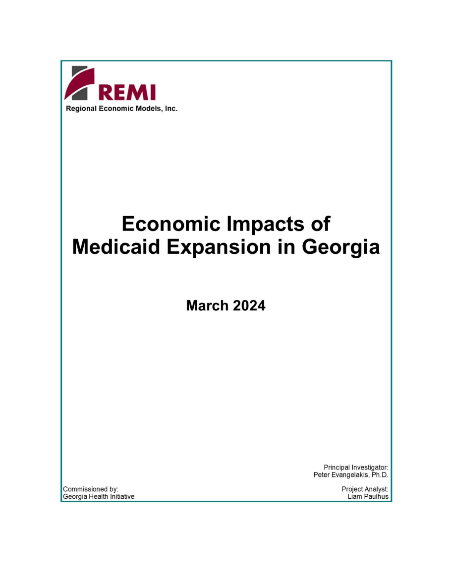 Publications and Releases - Georgia Health Initiative